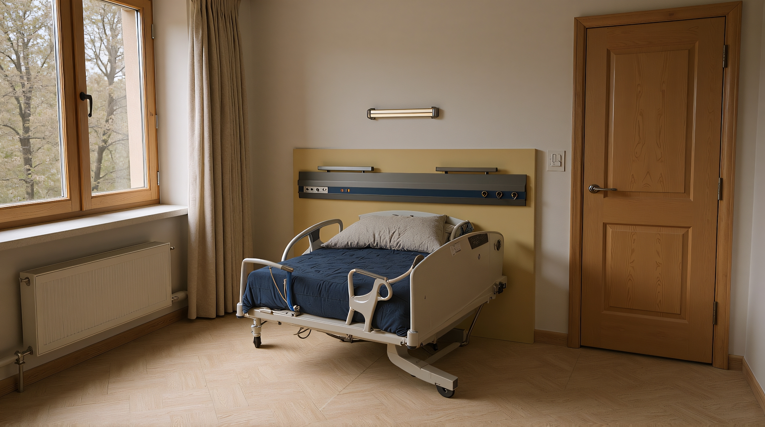 Realistic Patient Room 3D Model | ArchiVinci | 44126
