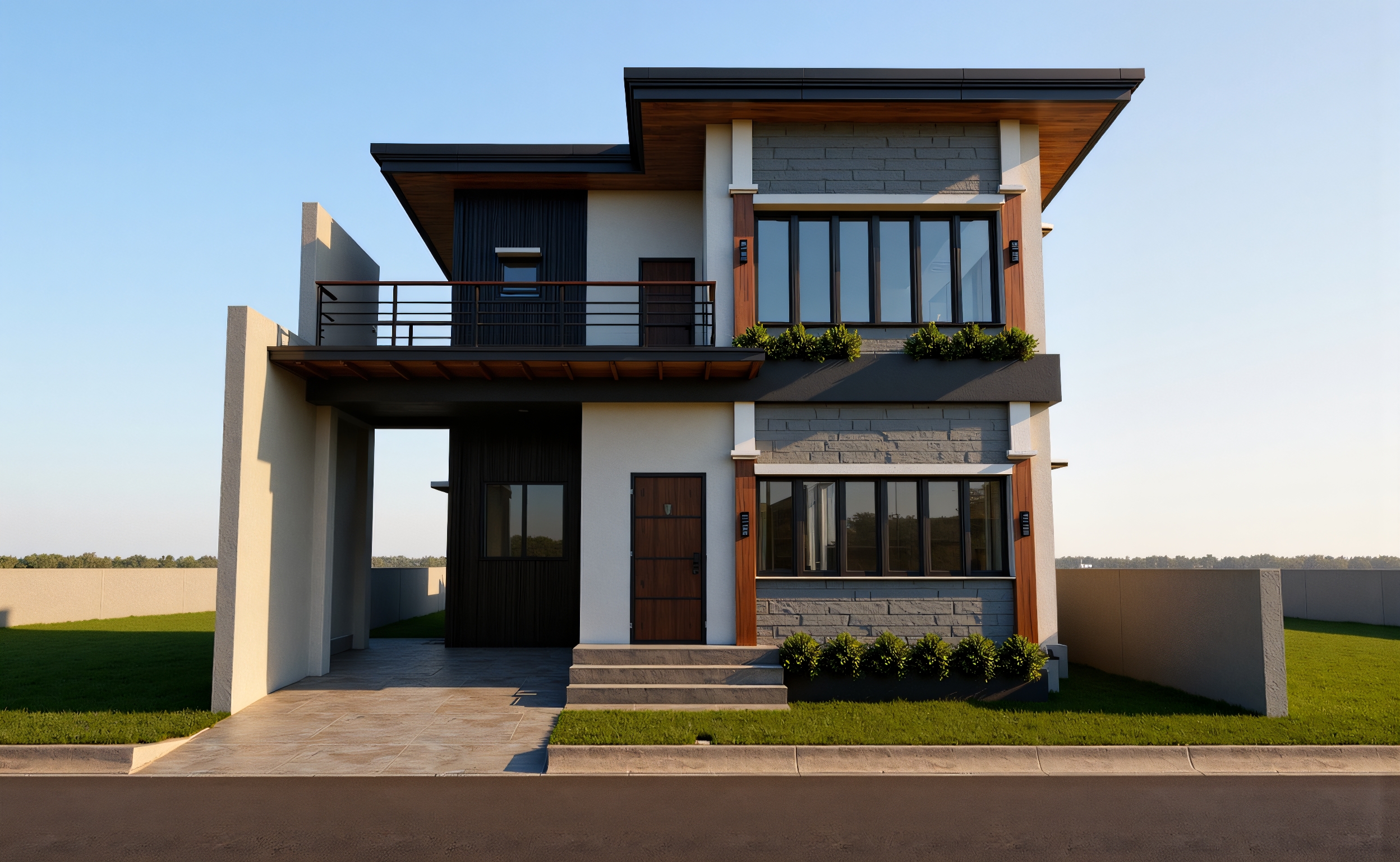 3D Residential House Model | ArchiVinci | 85034