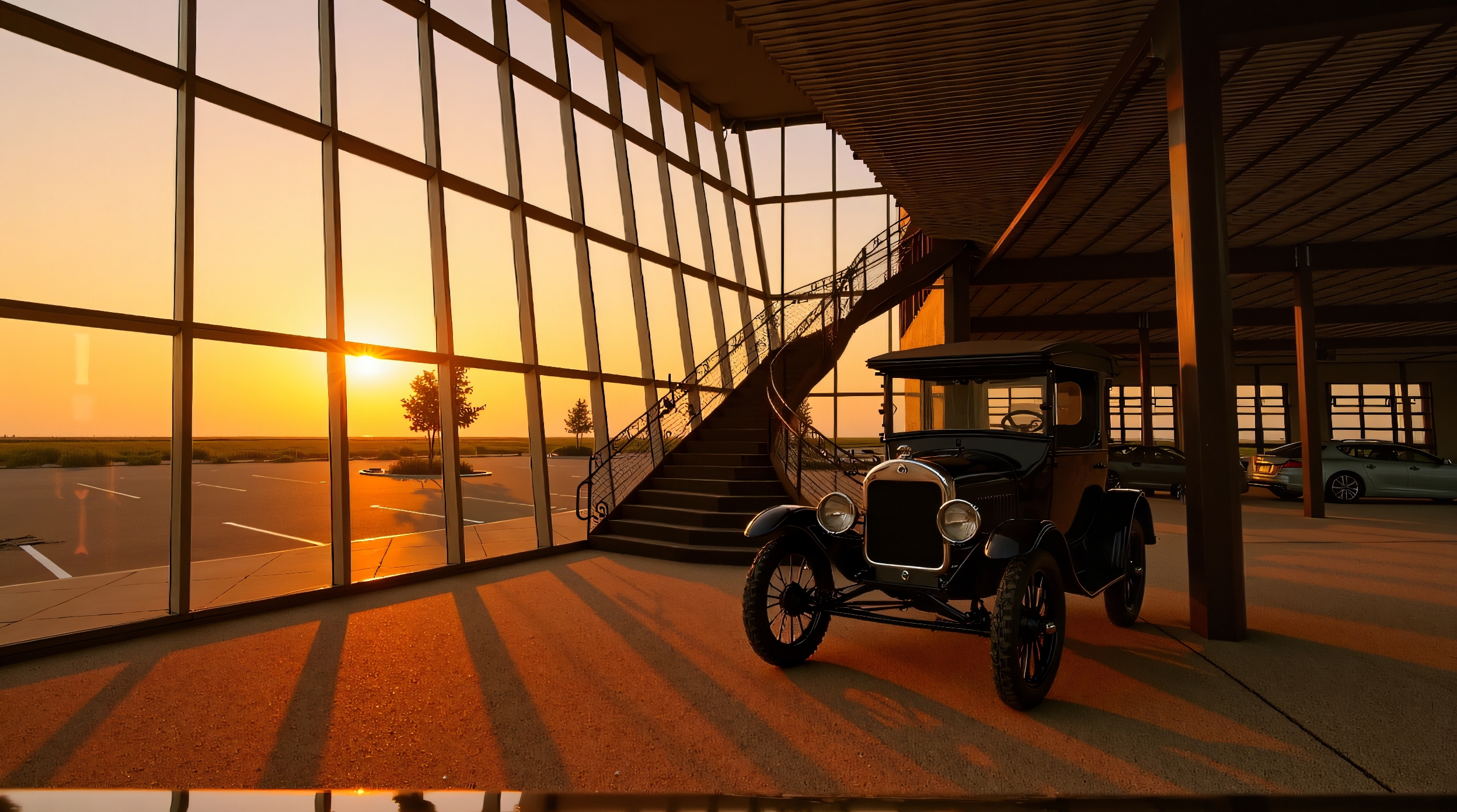 3D Exhibition Hall Model | ArchiVinci | 3400