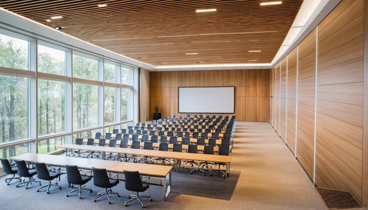 Modernist Conference Hall 3D Model | ArchiVinci | 61259