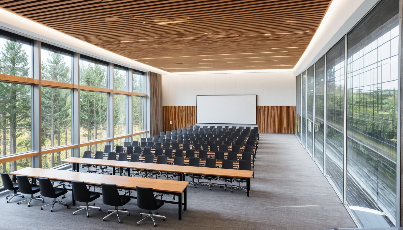 Modern Conference Hall Interior Design | ArchiVinci | 11242