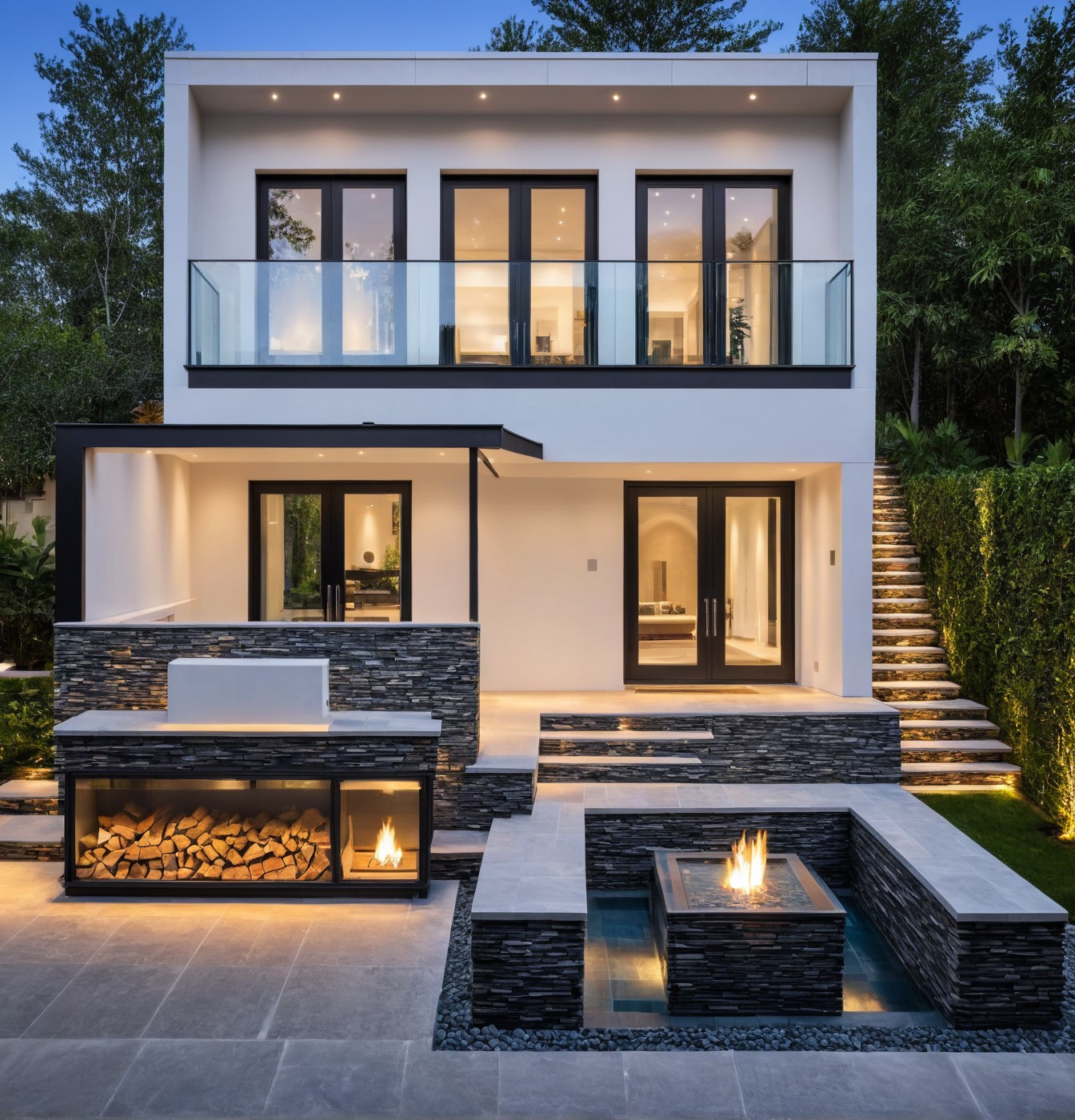 3D Residential House Model | ArchiVinci | 10037